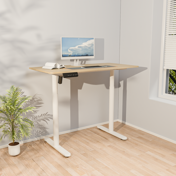 Modern Ergonomic Single Motor Column Gaming Computer Desk Dual-Motor ...