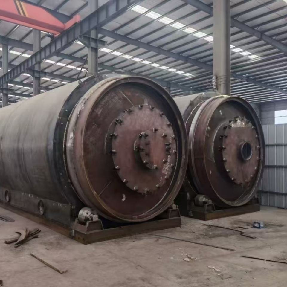 20-Ton Tire Pyrolysis Plant for Batch Processing of Waste Tires ...