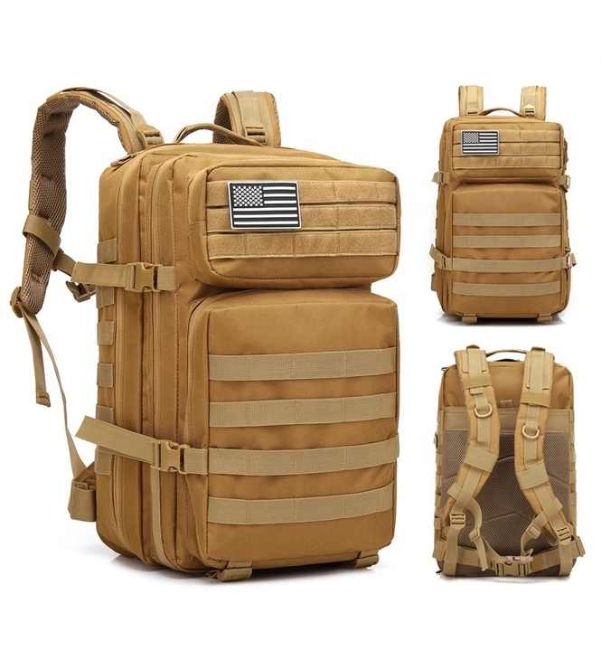 900D Oxford Waterproof Tactical Molle Backpack 45L - OEM