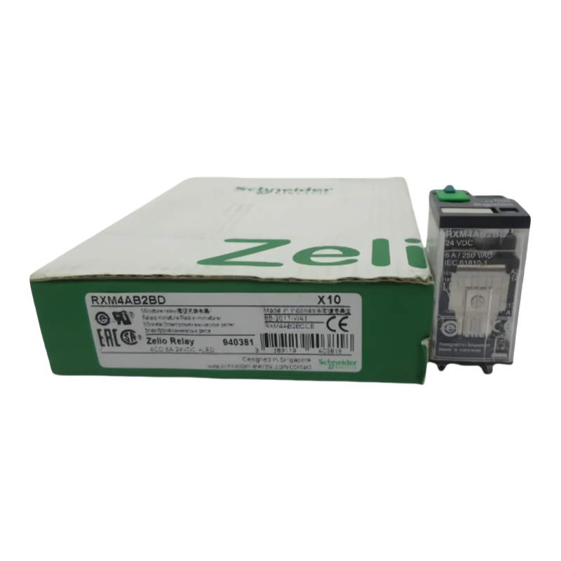 New Distributor Miniature Plug-in Relay DC24V 6A RXM4AB2BD Relay ...