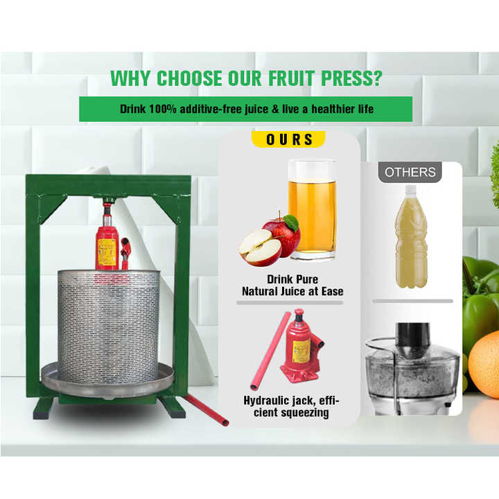 Commercial Big Capacity Manual Hydraulic Fruit Juicer Hand Stainless ...