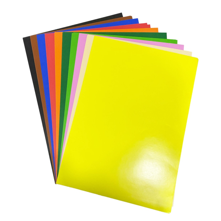 Kids Craft Glossy Paper A4 Size Luster Paper 80GSM Papel Lustre Colores ...