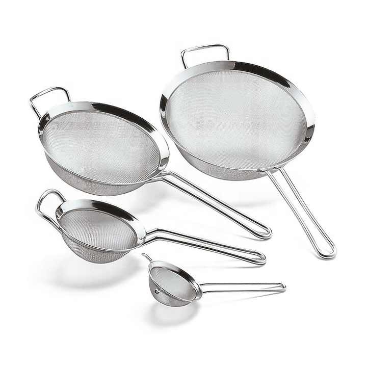 Long Wire Handle Oil Skimmer Strainers - Stainless Steel