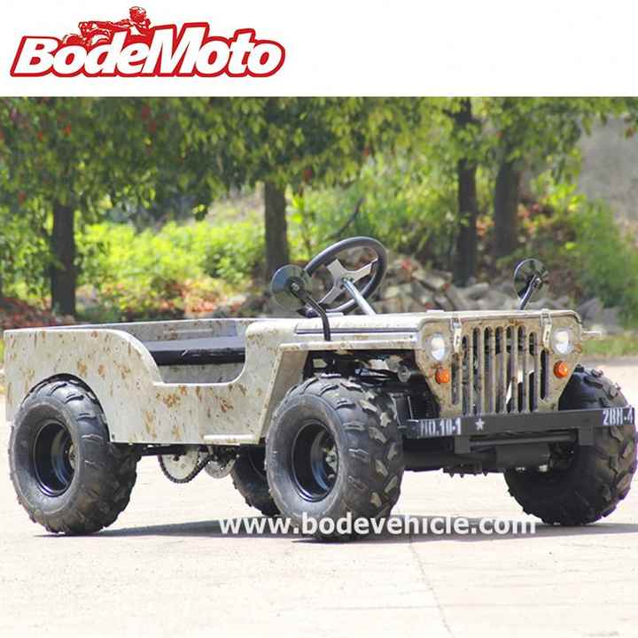 Mini Jeep with CE - Gas/diesel Fuel - 110CC Displacement