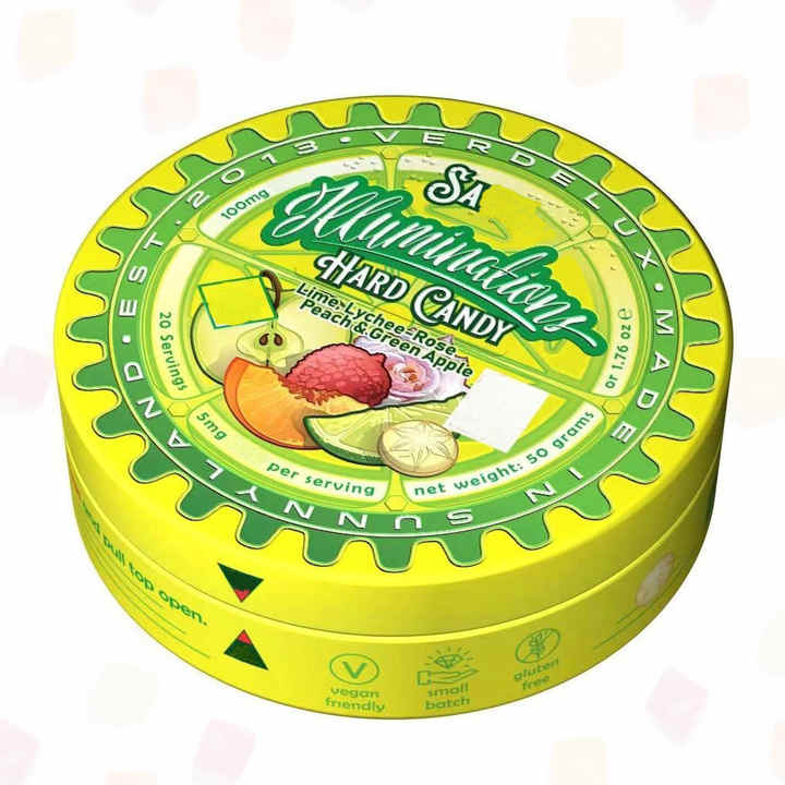 Food Grade Child Resistant Round Tin Box Custom Tin Packaging for ...