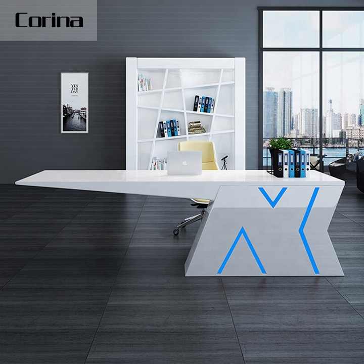 Luxury Design Marble Solid Surface Executive Office Furniture