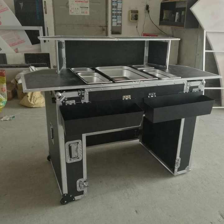 2024 Hot Sale Flight Case - Mobile Bar Tool Box Storage Trolley