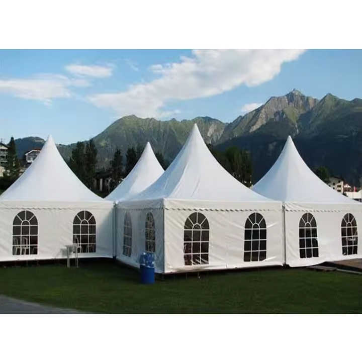 Glamping Patio Gazebo Tent 3x3 Outdoor Party Tent Heavy Duty Canopy ...