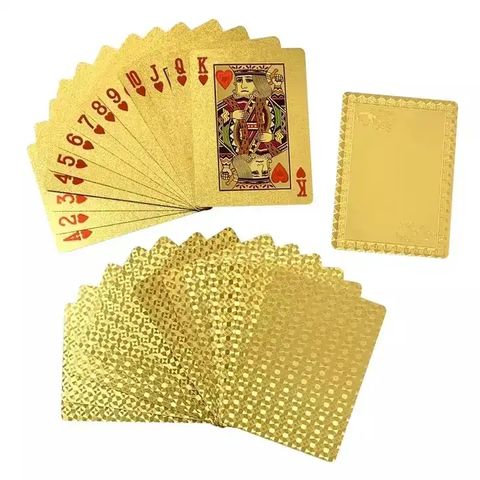 Gold/ silver plated playing cards, Customize Las Vegas playing cards ...