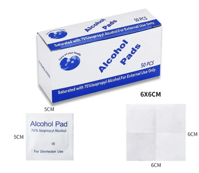 SJ Sterile Non Woven Alcohol Swab Cheap Price 70% Isopropyl Alcohol ...