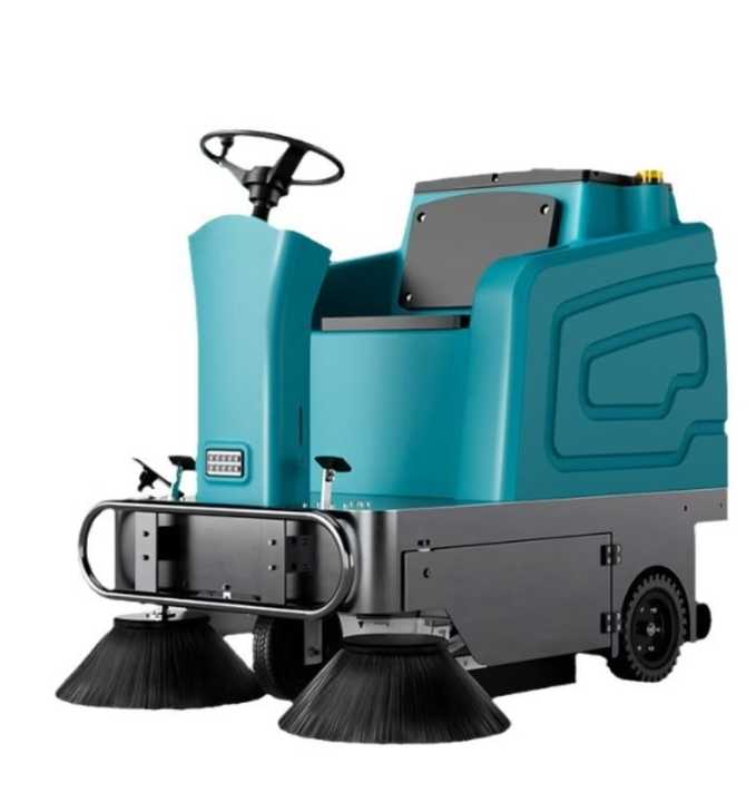 Eternal Electric Ride-On Sweeper 48V 150Ah Battery-Self-Propelled ...