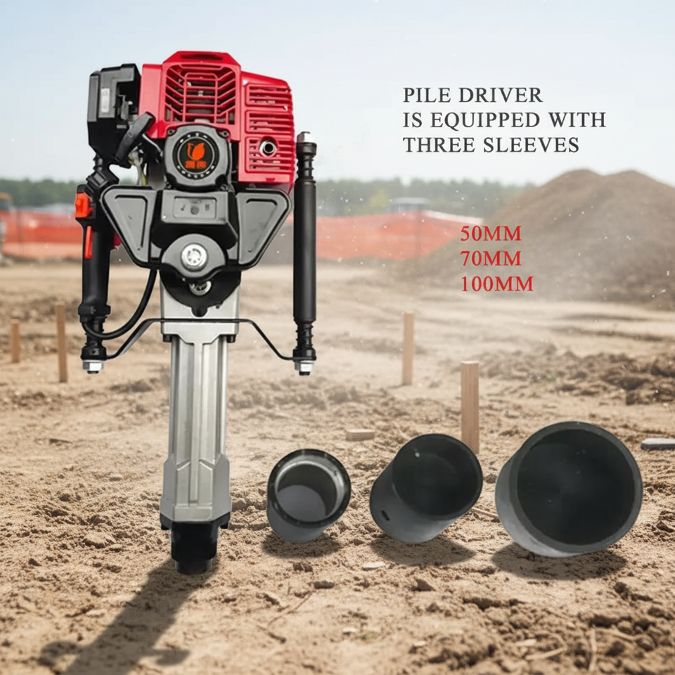 Mini Handheld Gasoline Engine Pile Driver Machine with Gearbox and ...