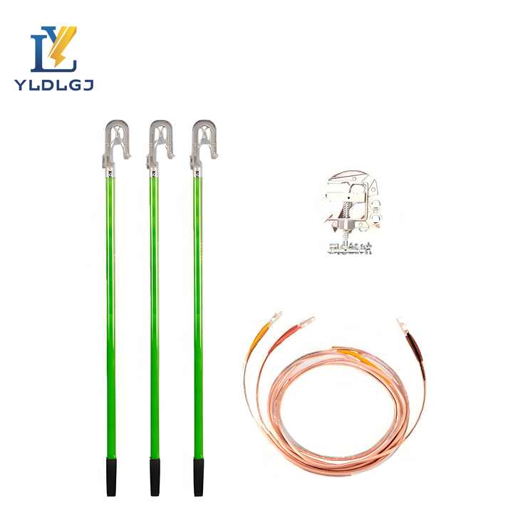 Safety High Voltage Temporary Grounding Equipment Insulating Ground Rod ...