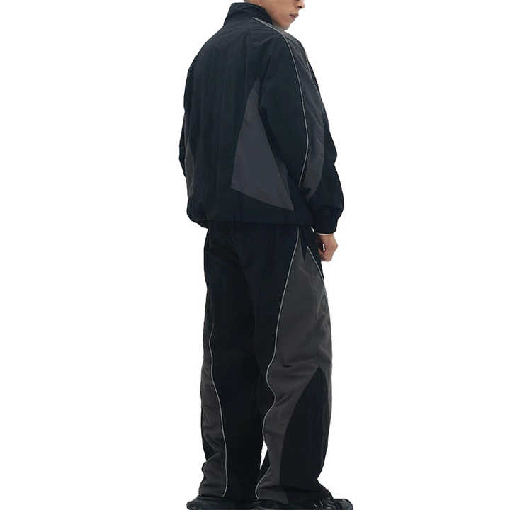 Custom Tracksuit Oversize Windbreak Tracksuit Set Nylon