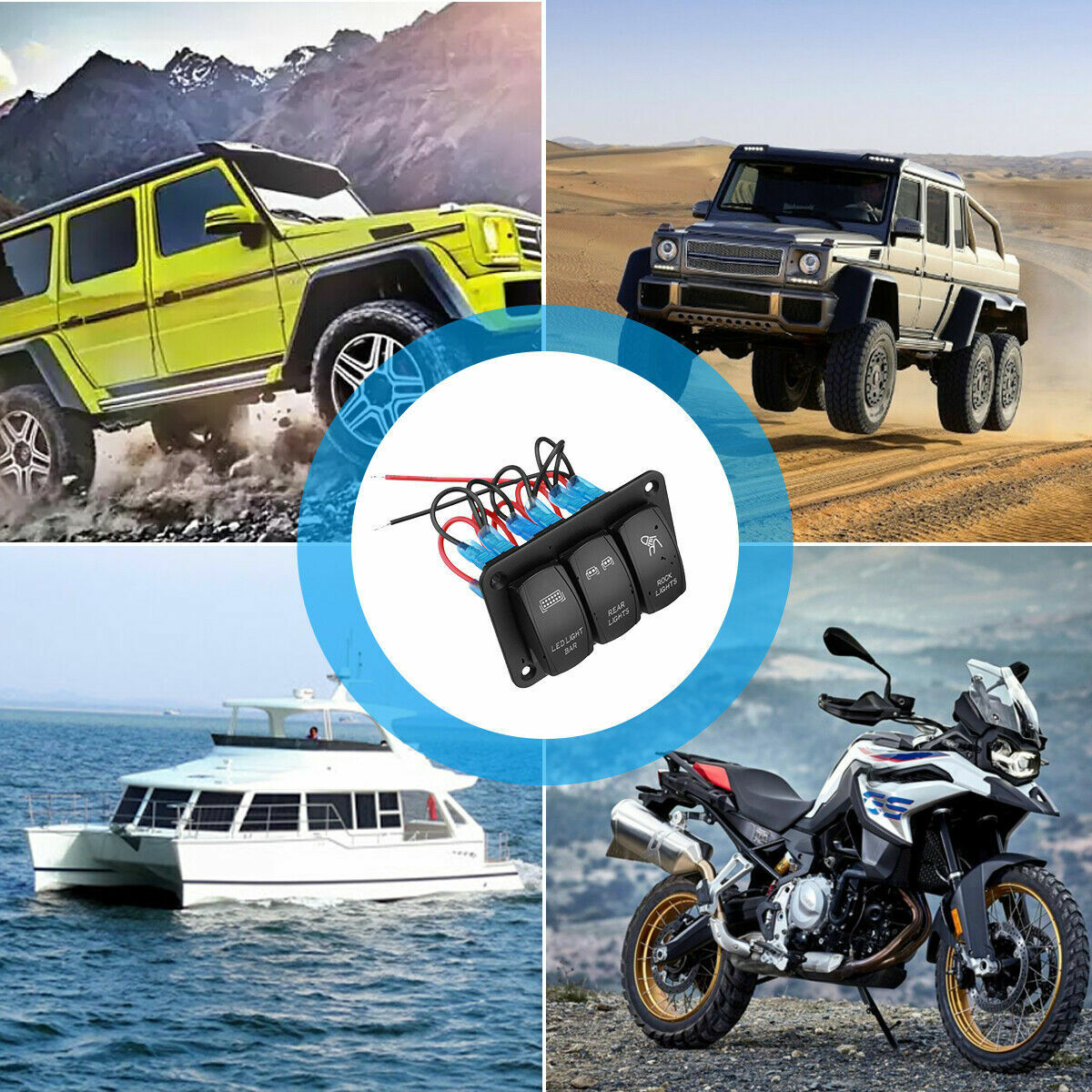 로커 스위치 패널 3구 [ARL-3G01] / 디바이스마트