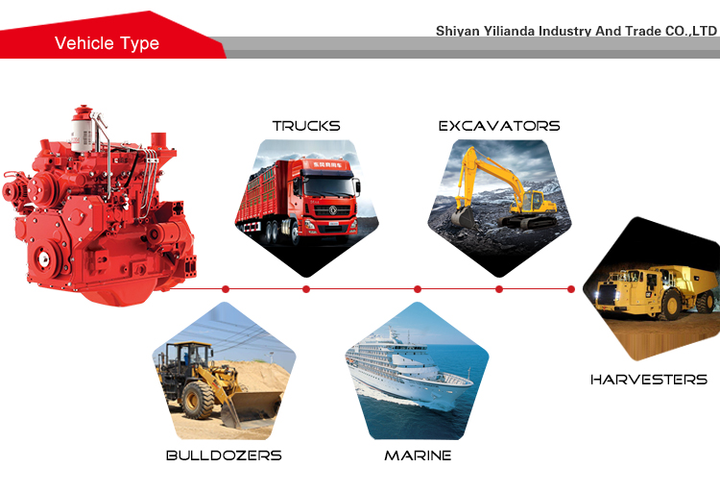Construction Machinery Engine Parts Oil Cooler 4955830 4965482 for ...