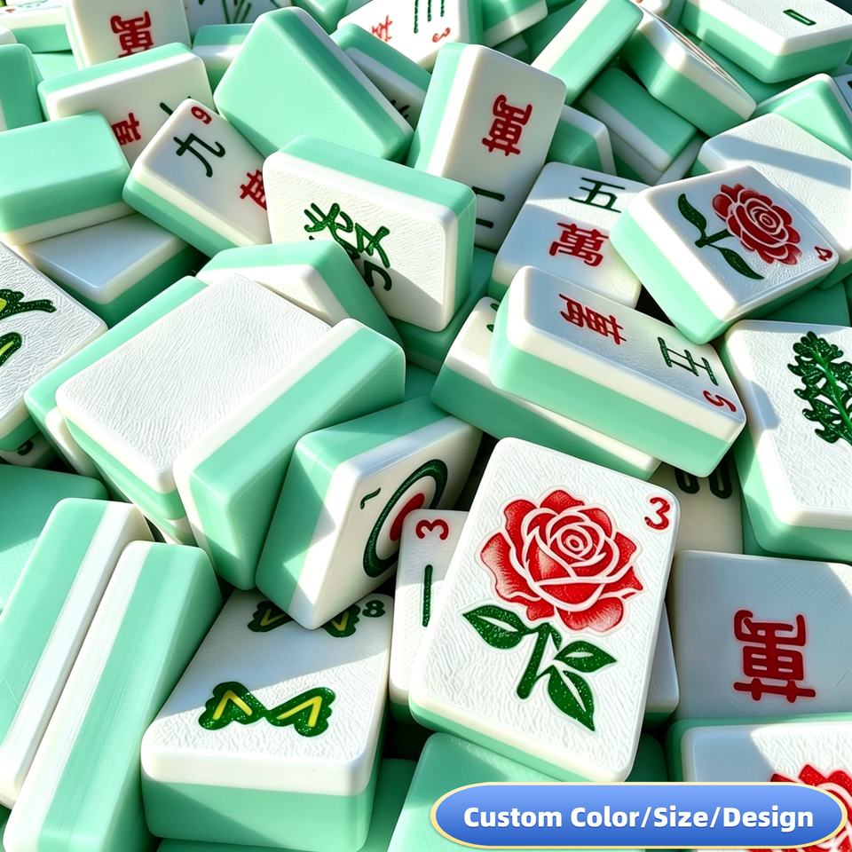 Customized Mahjong Floating Pool Tiles American Mahjong Set Waterproof ...