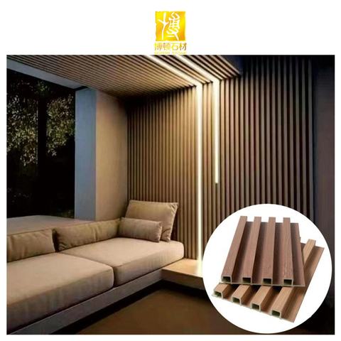 BOTON STONE Wooden Grain Wpc Cladding Wall Slab Decor Interior ...