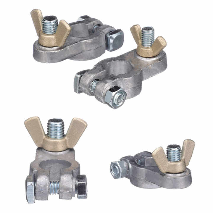 Trucks Negative Positive Battery Terminal Clamp Connector Butterfly ...