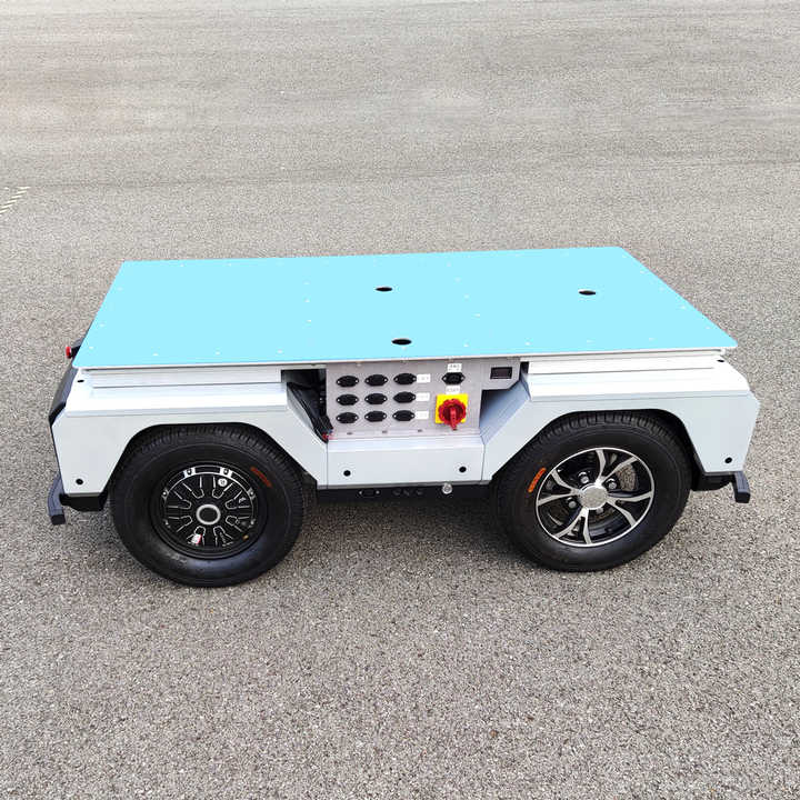 200kg Payload Autonomous Mobile Robot for Outdoor Delivery