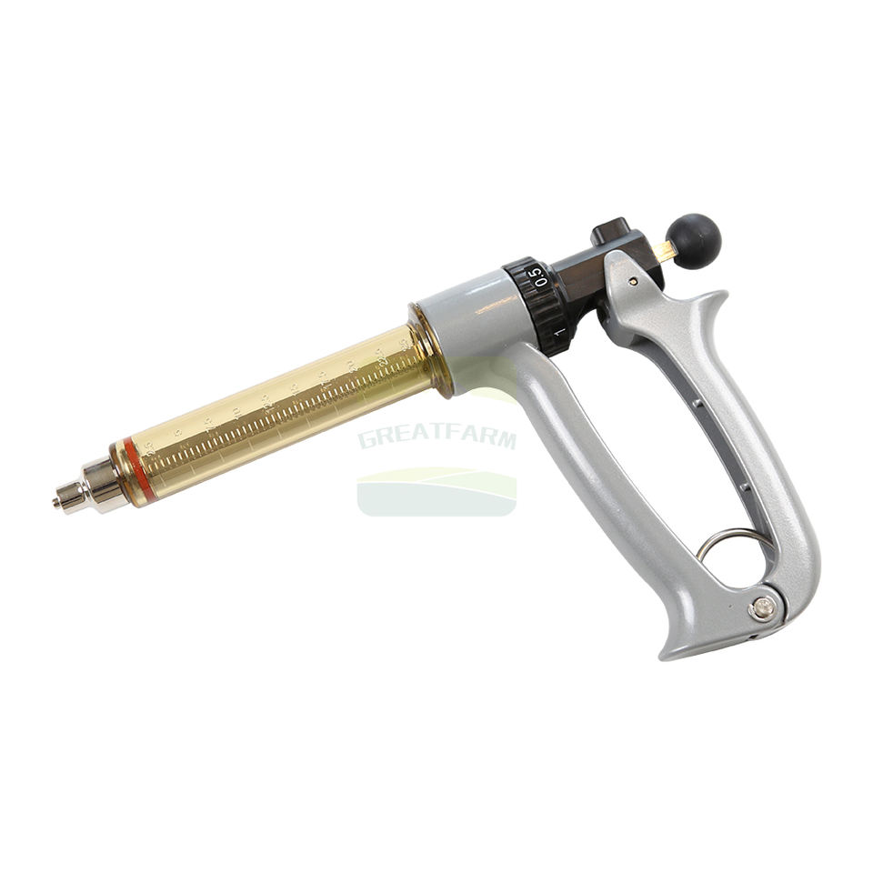 Semi-automatic Veterinary Vaccination Gun for Livestock