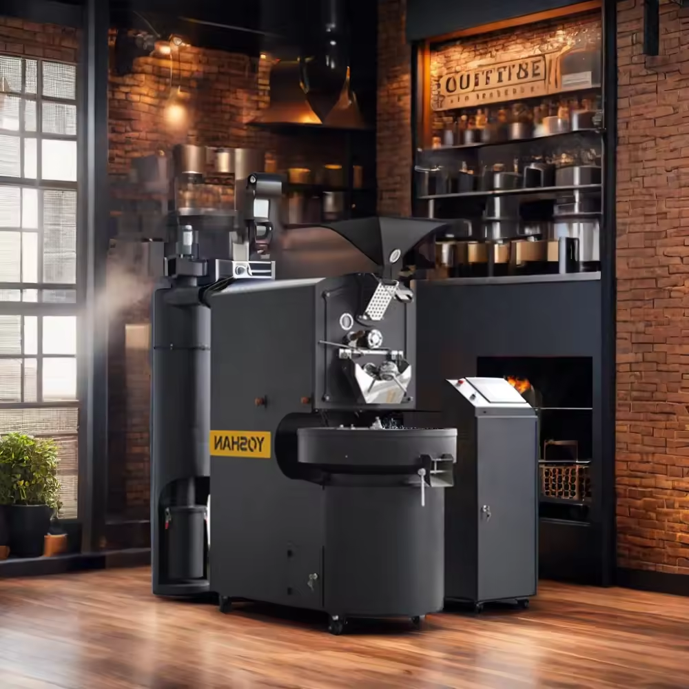 Professional Craftsmanship for 12kg commercial coffee roaster ...