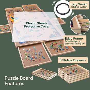 Custom Jigsaw Puzzle Board Hard Board of Puzzle Magnetic Puzzles White ...