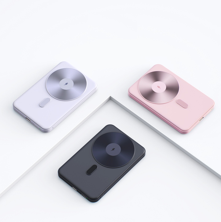 2024 Itian Power Bank - Ultra Slim 5000mah with Magnetic Wireless Charging