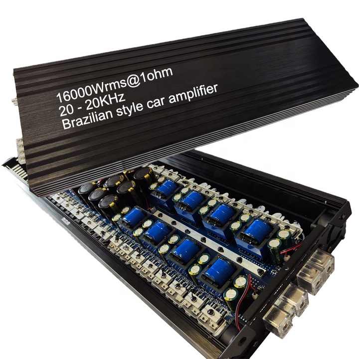 Brazilian Style Car Amplifier 16000wrms - Big Power Mono Block