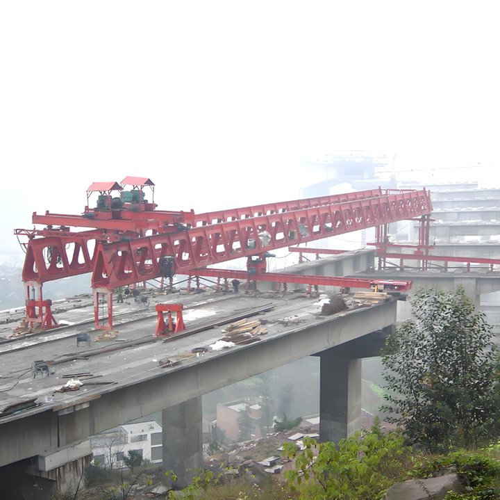 Bridge Launching Girder 180T Beam Launcher Machine for Erecting ...