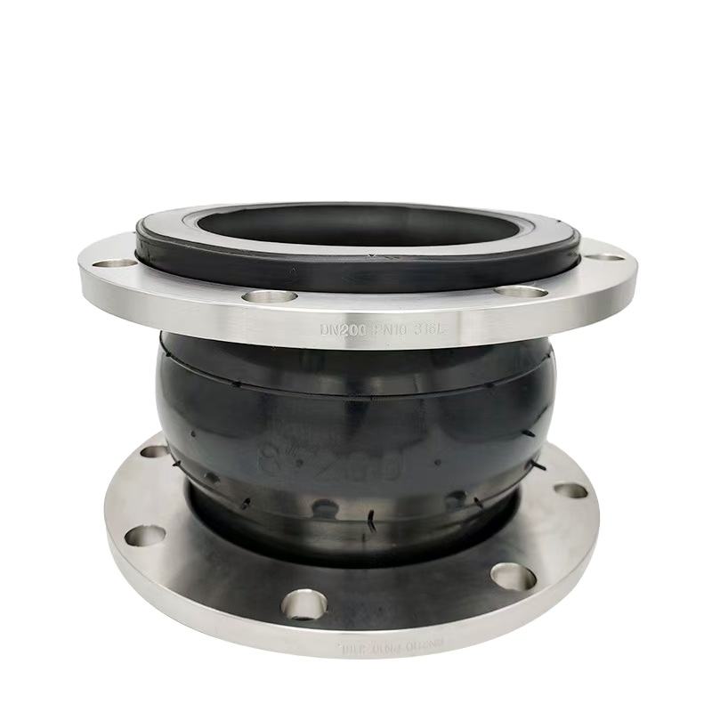Flexible Epdm Rubber Pipe Connector With Carbon Steel Flange - Oem