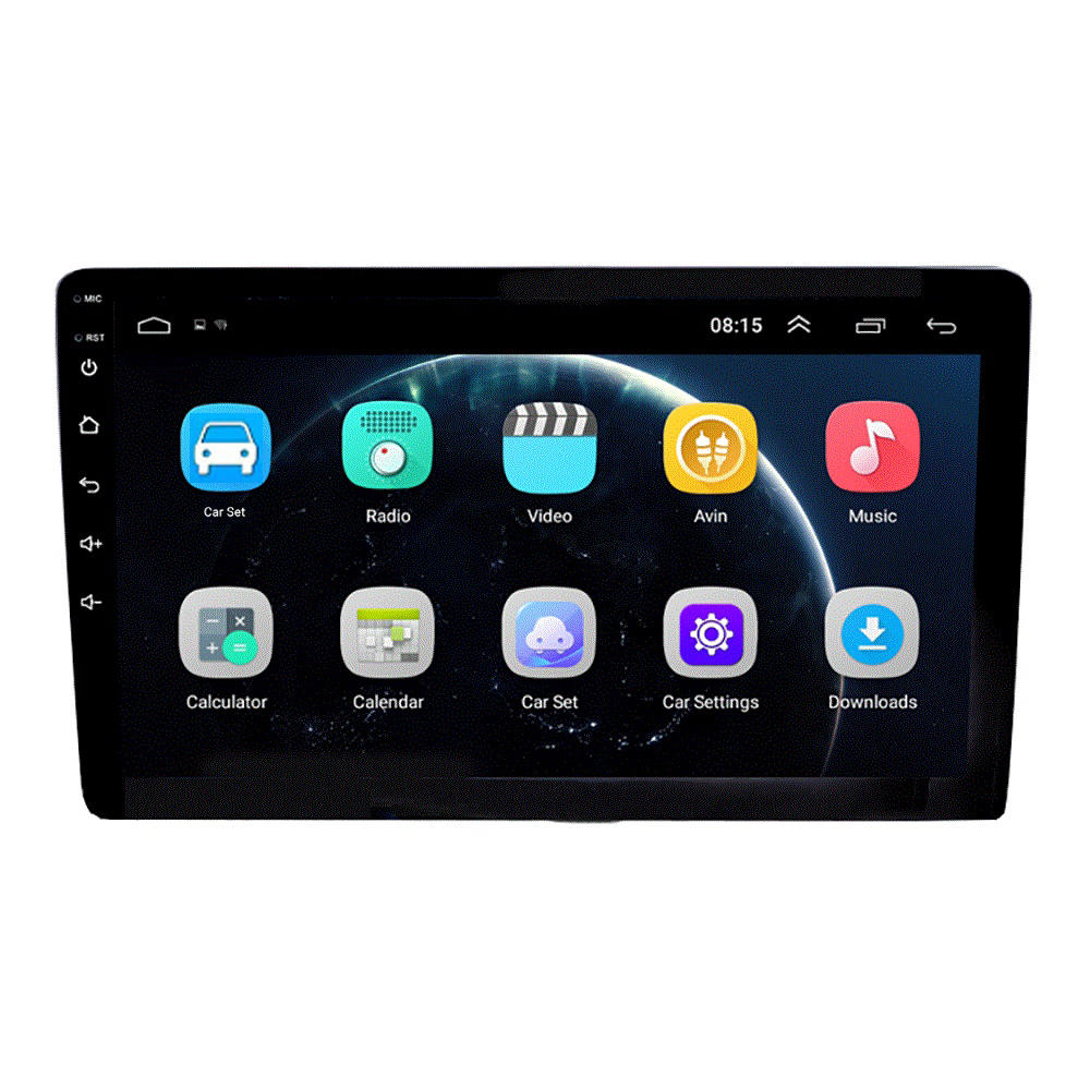 9-inch middle frame touch screen large screen music navigation ...