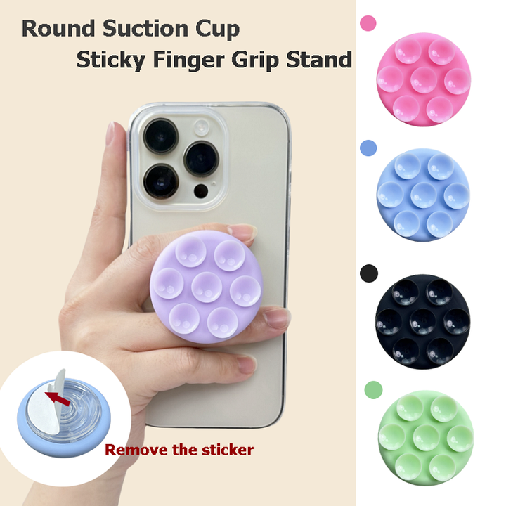 Wholesale Silicone Suction Phone Stand Custom Mobile Phone Pops ...