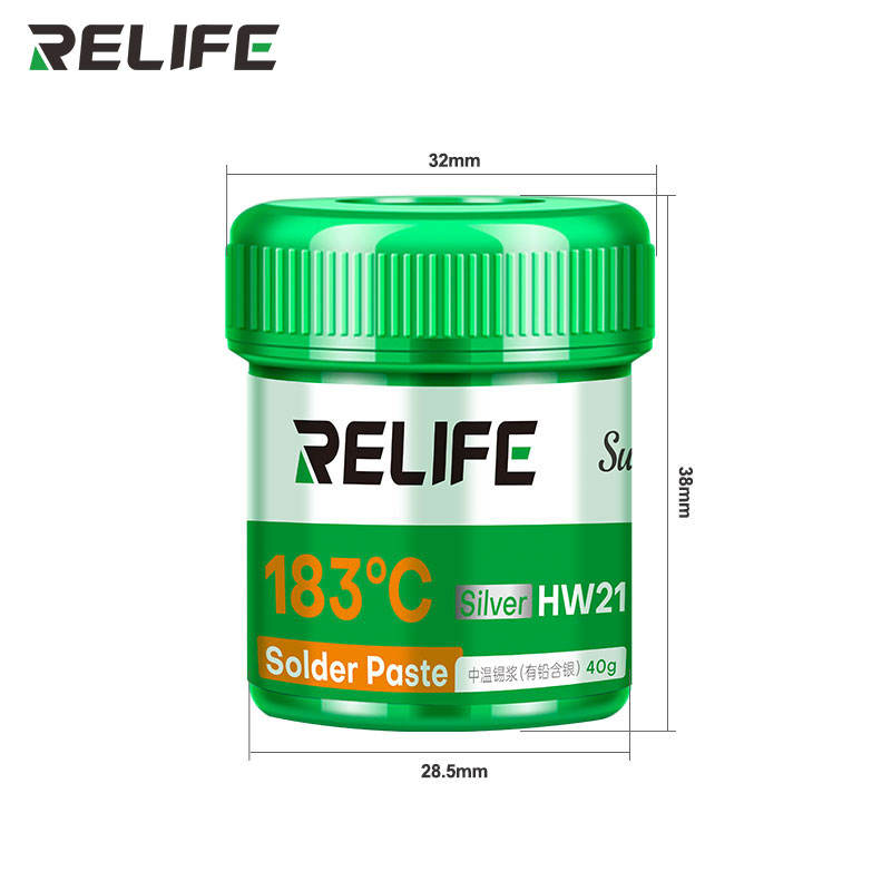 RELIFE HW21 183°C Solder Paste for Mobile Phone SMT Patches BGA ...