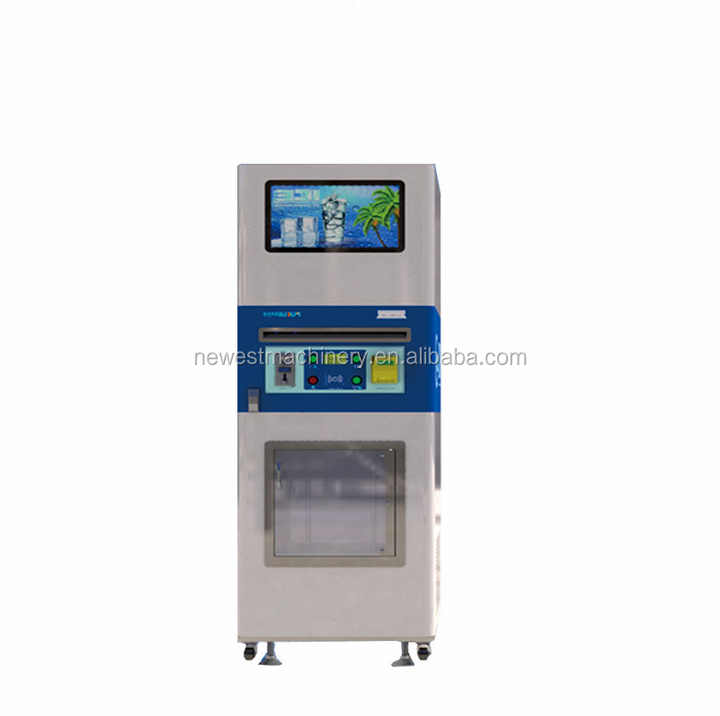 Coin Operated Ice Maker Vending Machine - 140 KG/24H Ice Production for ...