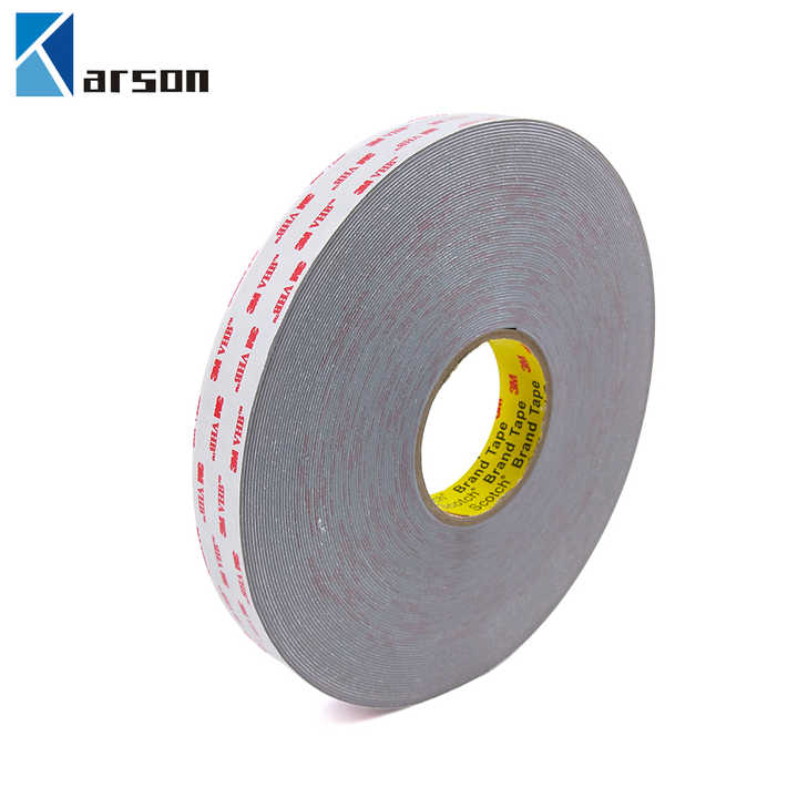 3M 4926 220mm * 33m Grey Acrylic Foam VHB Double-Sided Tape Waterproof ...