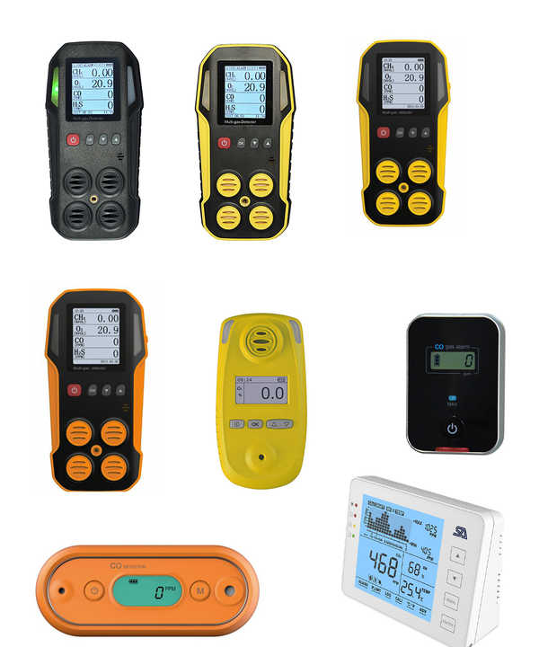 Carbon Dioxide and Oxygen Detector - Multi 2 Gas Monitor