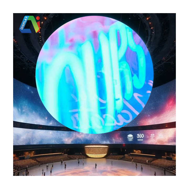 LED Display Screen - Spherical LED Screen for Exhibitions
