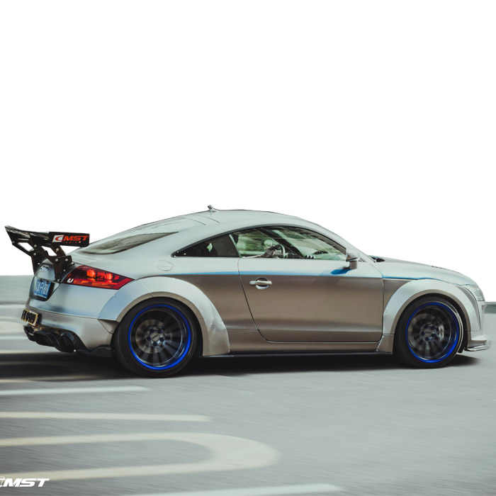 Audi TT TTS CMST Style Wide Body Kit with Front Lip & Rear Diffuser - OEM