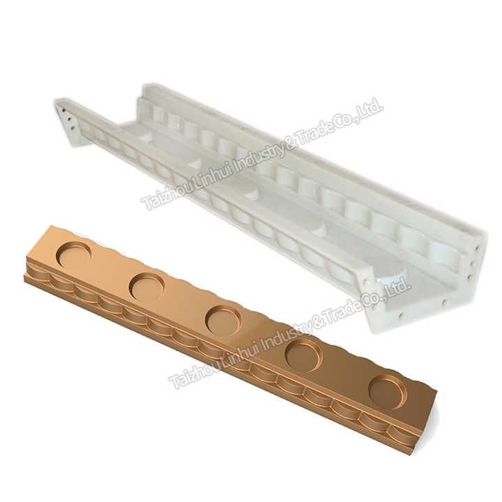 Precast Concrete Rail Handrail Line Pressing Mold Fence Cement Handrail ...