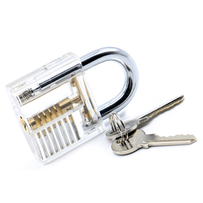 Transparent Clear Practice Padlock Set for Picking Practice & Training ...