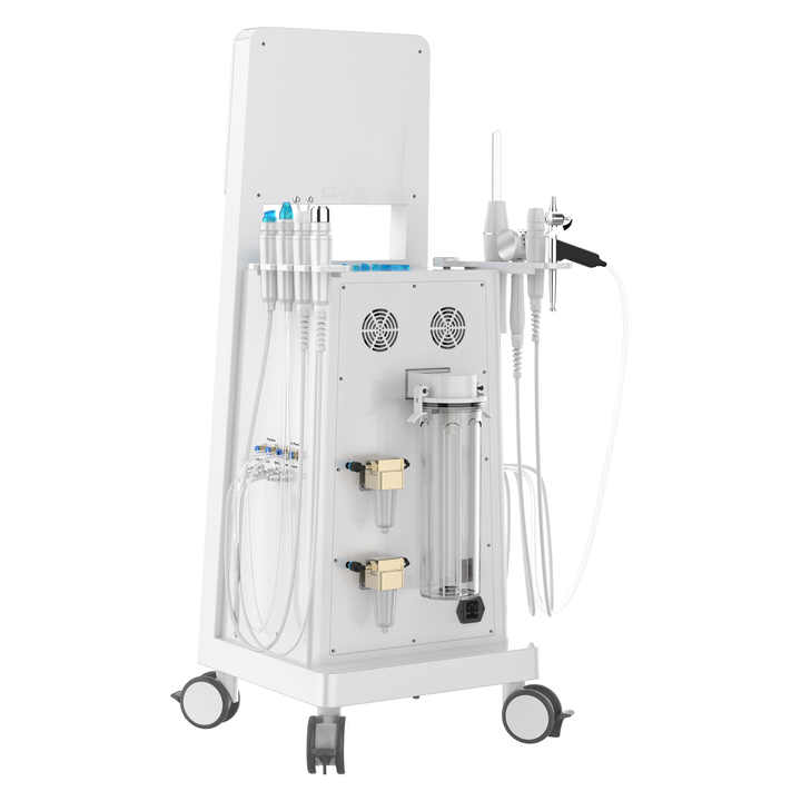 2024 Newest generation professional hydra oxygen jet peel facial machine hydro oxygenation ...