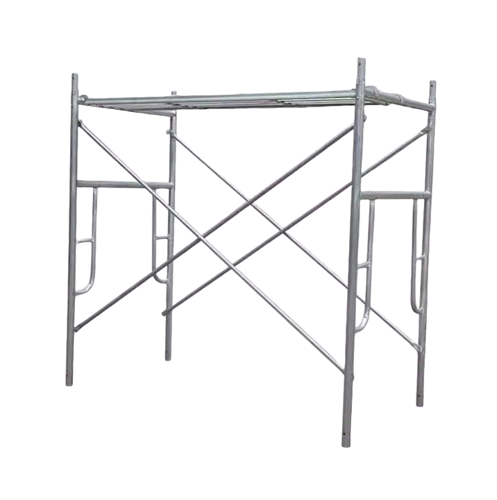 Industrial-Style Steel H-Frame Ladder Scaffolding for High-Rise ...