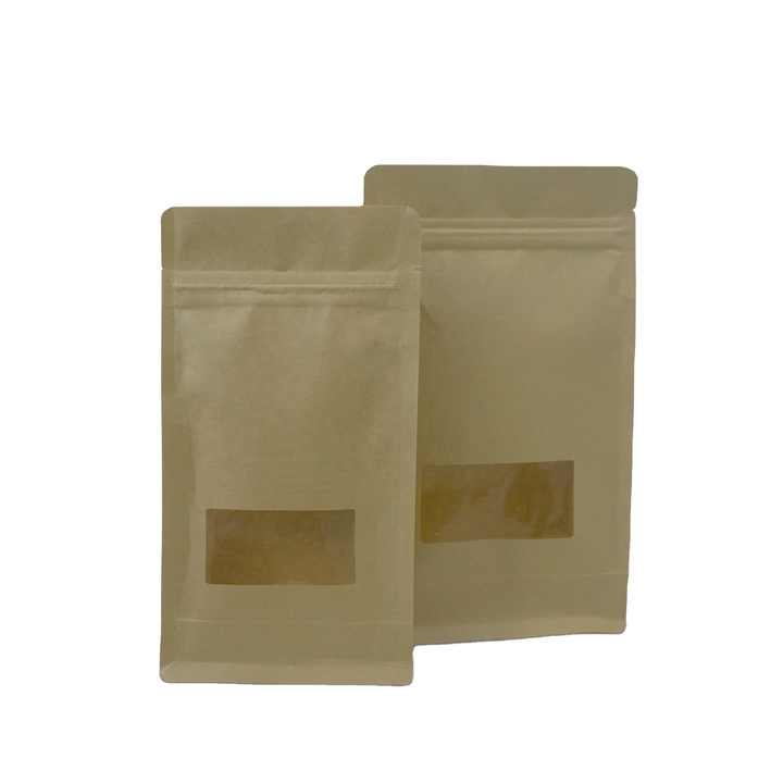 DQ PACKr Kraft Paper Stand up Packaging Doypack with Zipper Food Grade ...