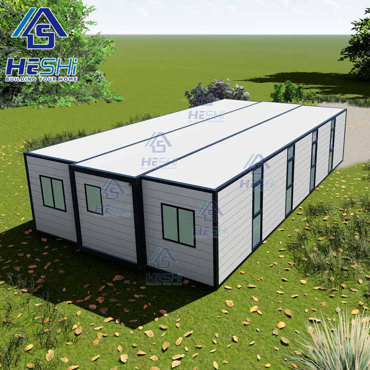 Ready to Move in Prefabricated Luxury Expandable Container House With Kitchen Prefab Villa ...