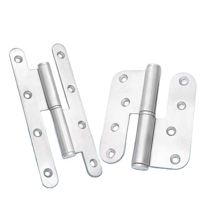 Stainless Steel Rounded Corner Detachable H Hinges Silent Buffered ...