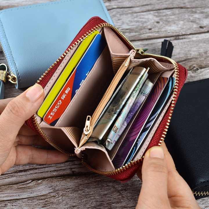 Multifunctional Popular Design Coin Purse Bank Card Storage Bag PU Cute ...
