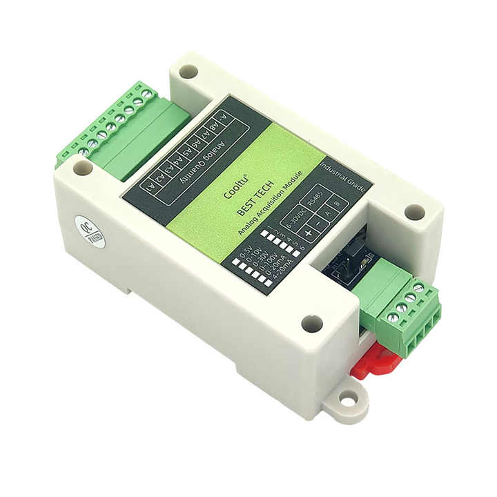 Analog signal sampling collection module 485 voltage and current 4-20mA/0-5V/10V Modbus analog ...