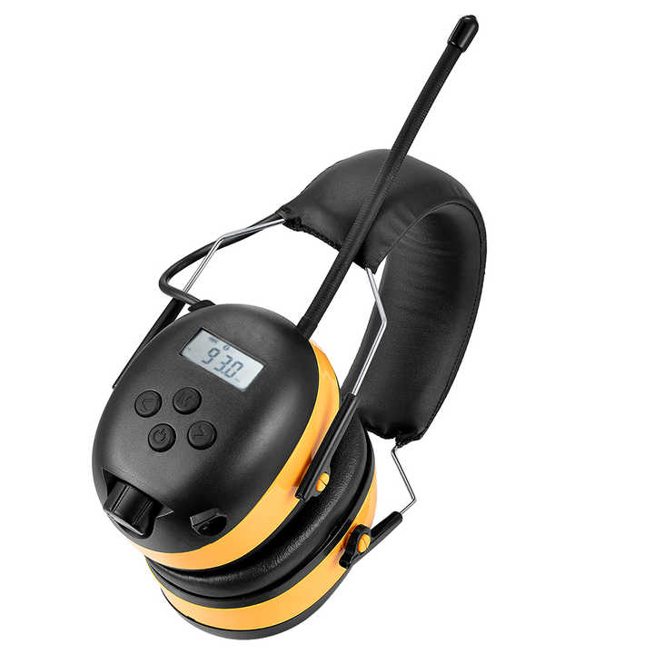 Working Earmuffs with 48H Battery Playtime FM/DAB Radio Hearing ...