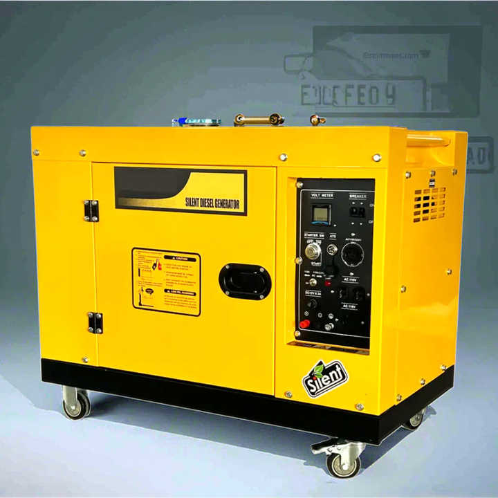 Small 3KW 4KW 5kva Silent Type Diesel Generator AVR Smart Forced Air ...